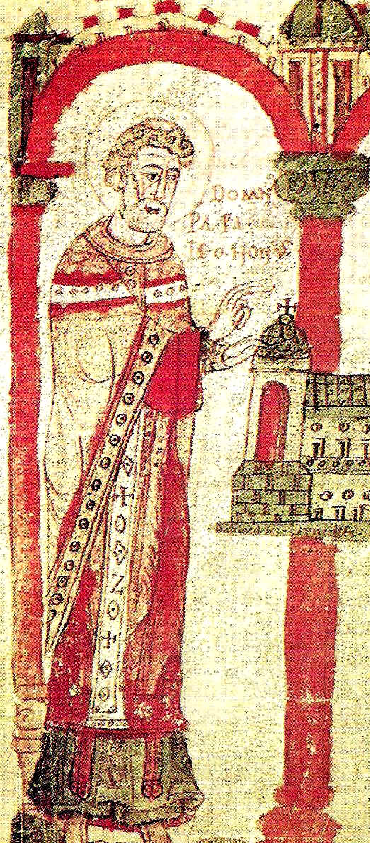 León IX consagrando la Catedral de Metz